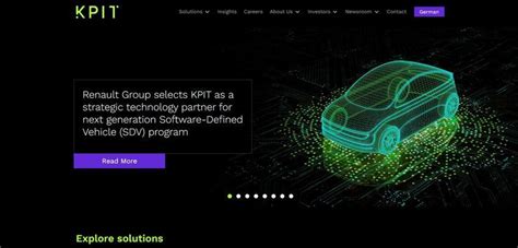 Renault Group Selects Kpit As A Strategic Technology Partner For Next