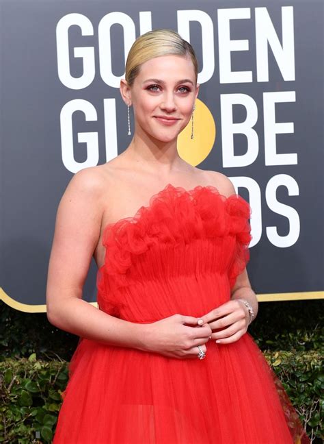Lili Reinhart 2019 Golden Globe Awards Red Carpet • Celebmafia