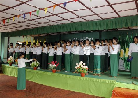 နမ့်စန်မြို့ အထက ခွဲ ၅ ရပ်ကွက်ကျောင်းတွင် ဘင်ခရာသင်တန်းဆင်းပွဲ ကျင်းပ Information And Public