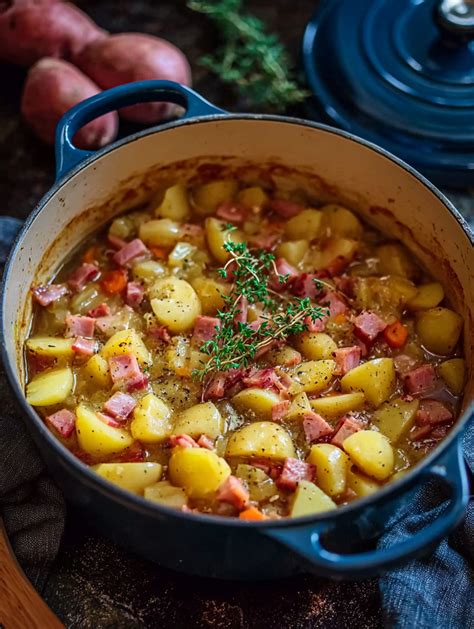 Stewed Potatoes With Ham — The Kind Of Meal That Feels Like A Hug It