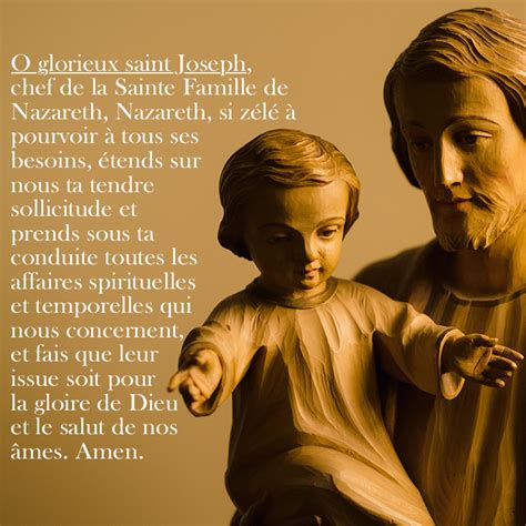 Prière À Joseph Prière à Saint Joseph Pour Demander Sa Protection