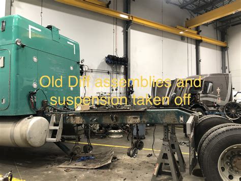 Replaced Eaton DS Diff To Rockwell RT Of Ratio And Flex Air Suspension To Low Air
