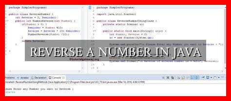 Reverse A Number In Java Wadaef