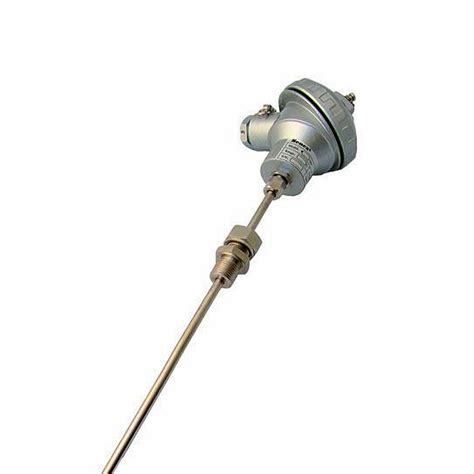 Armored Rtd K Type Temperature Sensor Probe With T Vicedeal