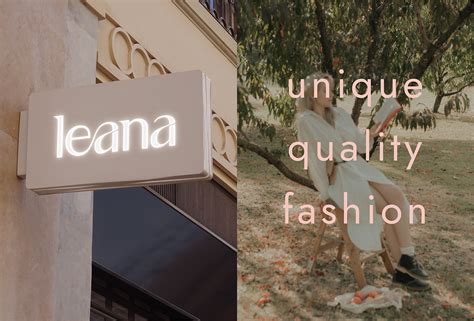 leana | women's clothing brand on Behance