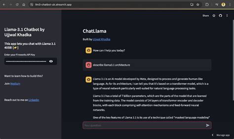 How To Build And Run Llama 3 1 405b Chatbot Ujjwal Khadka Posted On The Topic Linkedin