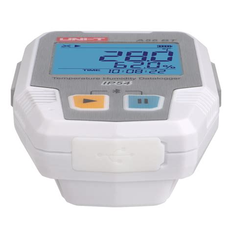 A56 Bt Temperature Humidity Datalogger Uni T Meters Test And Measurement Tools And Solutions