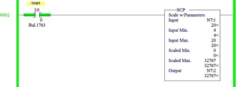 Scaling With Parameters SCP Instruction In PLC InstrumentationTools