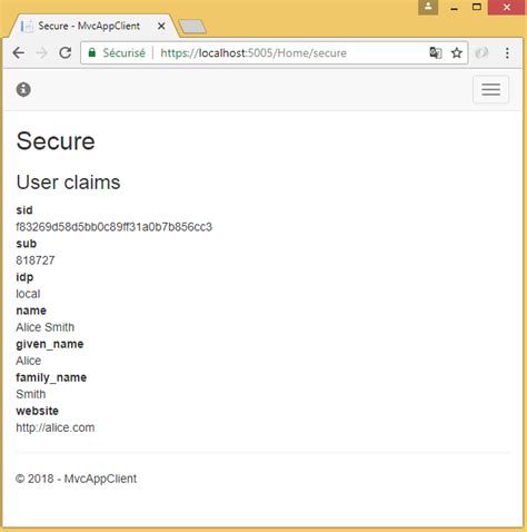 identityserver4 création et configuration d un client utilisant