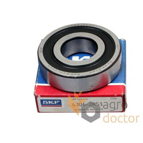 6306-2RS [SKF] Deep groove ball bearing OEM:AZ38467, 84024135 for Claas ...