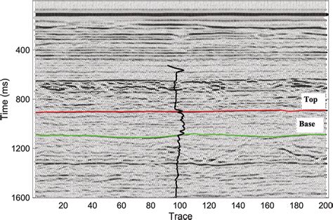 Post Stack Seismic Profile Of The Real Seismic Data Download