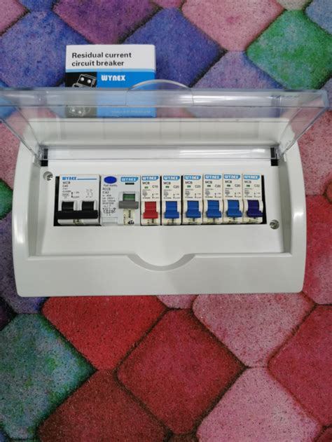 Db Box 10 5 Way Full Set Maxguard Or Full Set Db Box With Mcb Elcb