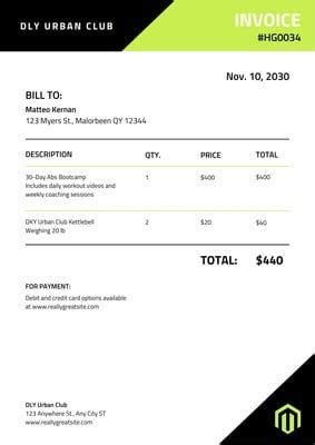 Free Printable Professional Invoice Templates To Customize Canva