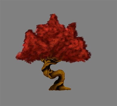 Digital Painting Tree Digital Painting Painting Tree Painting