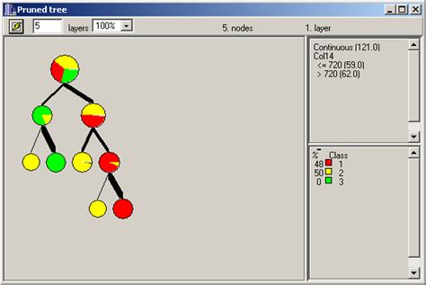 Graphical Representation Of A Decision Tree Produced By The C45