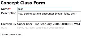 Search Concepts By Concept Class Via Rest Development Openmrs Talk