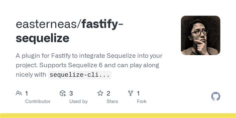 Github Easterneasfastify Sequelize A Plugin For Fastify To