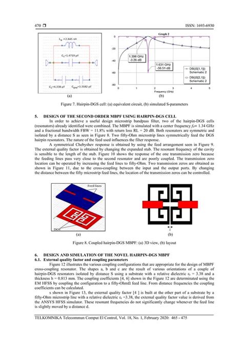 A Novel Cross Coupled Microstrip Bandpass Filter With Hairpin Dgs