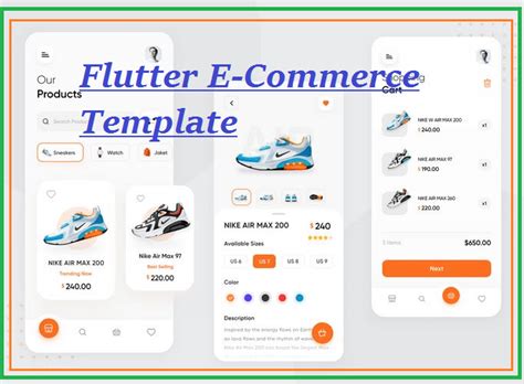 Flutter Ecommerce App Template App RRTutors