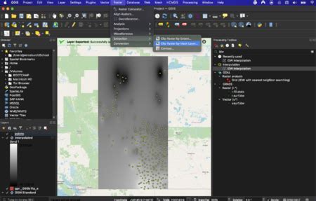 IDW Interpolation Using QGIS CUOSGwiki