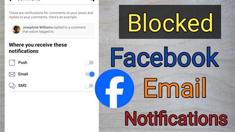 How To Block Facebook Email Notifications Youtube