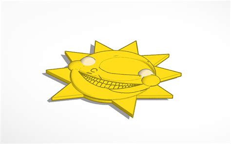 3d Design Sun Mask Tinkercad