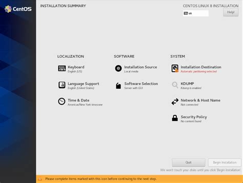 How To Install CentOS 8 Workstation