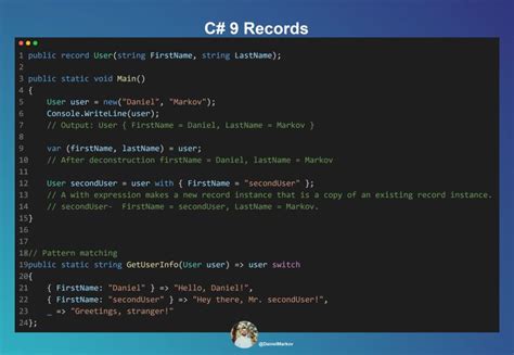 daniel markov on linkedin dotnetcore programming csharp