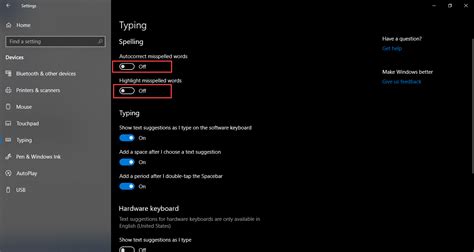 How To Enable Or Disable Spell Check In Windows 10