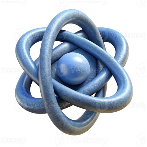 Elegant Artistic Quantum Entanglement Icon Rotating Cutout Element