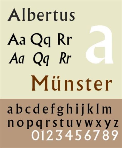 Albertus Font Download