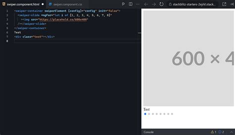 El Property In Swiper Config Not Rendering Pagination Buttons Properly Ionic Angular X