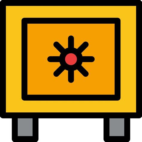 Locker Lock Global Logistic Flat Color Icon Vector Icon Banner Template