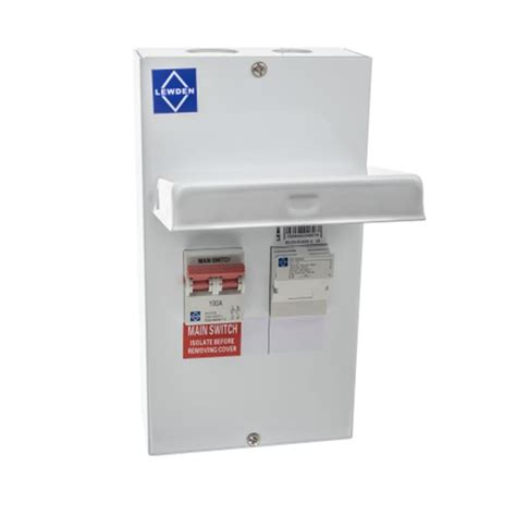 Lewden Fs6380100 100a Spandn Single Pole Fused Isolator Switch Consumer