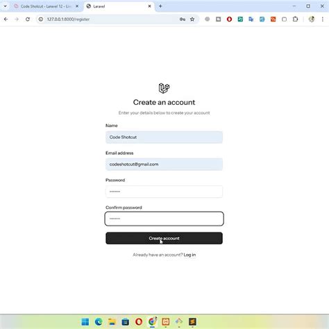 Laravel 12 Livewire Authentication Step By Step Guide Shorts Shortvideo Codeshotcut Youtube