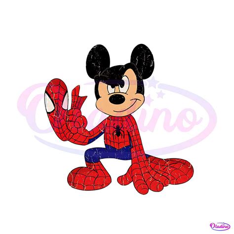 Spider Man Mickey Ears Mickey Marvel Png Silhouette Files Oladino