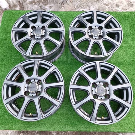 Темные Диски Dunlop Dufact! R14, PCD 4-100, 14", 1 шт, 4x100, литой, 67 ...