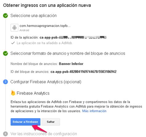 Enlazar Admob Con Firebase Analytics Develou