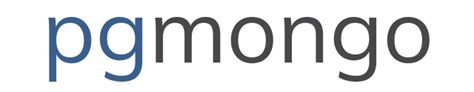 Github Thomas4019pgmongo Replace Mongodb With Postgresql Using