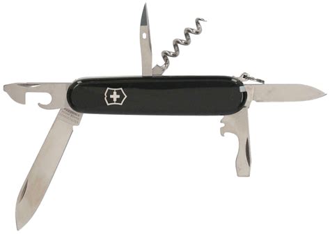 Нож Victorinox Spartan, 91 мм, 12 функций, черный 1.3603.3