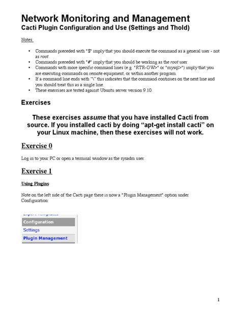 Cacti Plugin Configuration Pdf Email Email Address