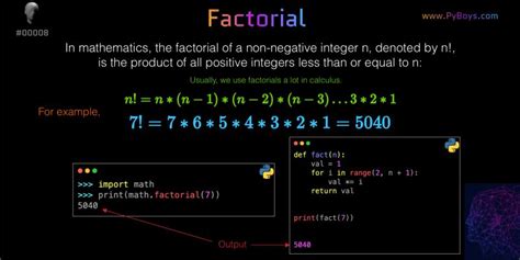 pyguru academy on linkedin python factorial