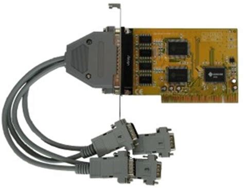 PCI COM Acces Quad Port RS PCI Bus Serial Communications Card ArtisanTG