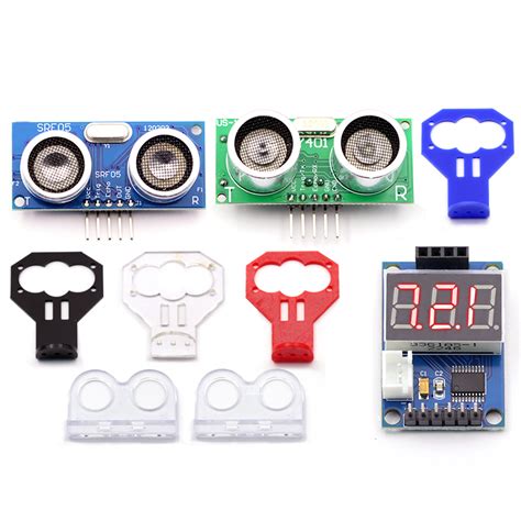 hc sr04 us 100 us 015超声波模块距离测距模块超声波传感器电子 虎窝淘