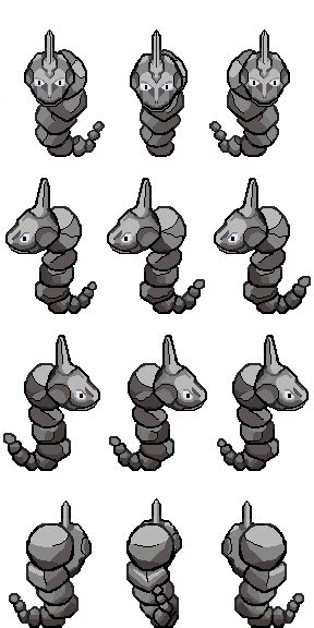 Realistic Onix Overworld Spritesheet By Rishirajjain On Deviantart