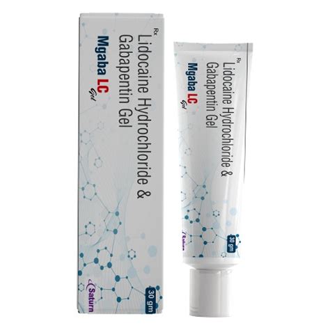Gabapentin Lidocaine Hydrochloride Gel Mgaba Lc Saturn Formulations