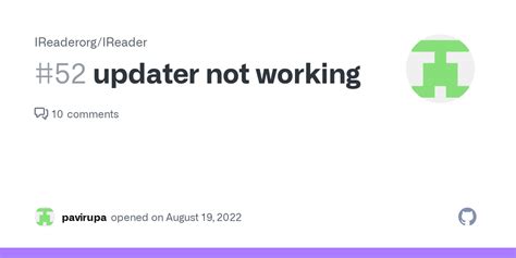Updater Not Working Issue 52 IReaderorg IReader GitHub