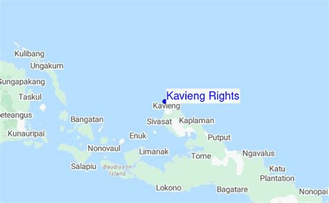 Kavieng Rights Previsões Para O Surf E Relatórios De Surf New Ireland