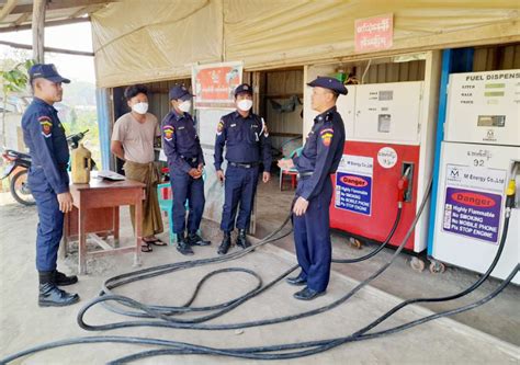 ရခိုင်ပြည်နယ် မောင်တောမြို့၌ မီးဘေး အန္တရာယ်ကြိုတင်ကာကွယ်နိုင်ရေးအတွက် စက်သုံးဆီဆိုင်များ နှင့