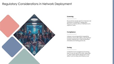 regulatory considerations in network deployment vertical sectorization